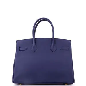 Hermès Birkin Handbag Epsom With Gold Hardware 30
