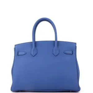 Hermès Birkin Handbag Togo With Palladium Hardware 30