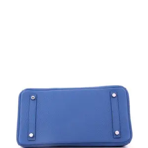 Hermès Birkin Handbag Togo With Palladium Hardware 30