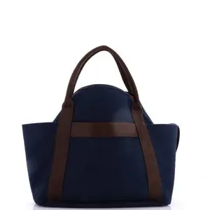 Hermès Sac De Pansage Groom Handbag Canvas