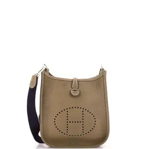 Hermès Evelyne Bag Gen Iii Clemence Tpm - Grey