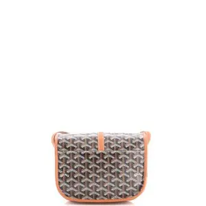 Goyard Belvedere Iii Messenger Bag Coated Canvas With Leather Pm