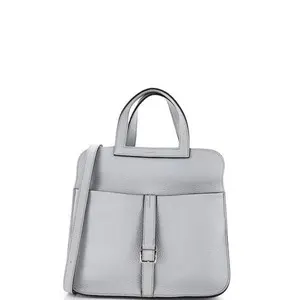 Hermès Halzan Bag Clemence 22 - Blue