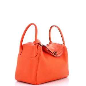 Hermès Lindy Bag Clemence 30 - Orange