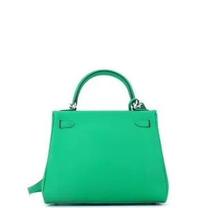 Hermès Kelly Handbag Swift With Palladium Hardware 25