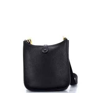 Hermès Evelyne Bag Gen Iii Clemence Tpm - Black