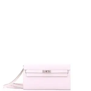 Hermès Kelly To Go Wallet Epsom - Grey