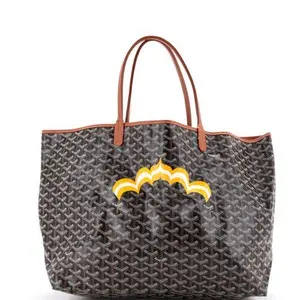 Goyard Saint Louis Tote Printed Coated Canvas Gm