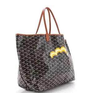 Goyard Saint Louis Tote Printed Coated Canvas Gm