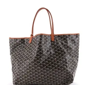 Goyard Saint Louis Tote Printed Coated Canvas Gm