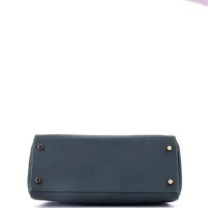 Hermès Kelly Handbag Evercolor With Gold Hardware 28 - Green