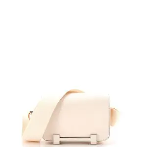 Hermès Geta Bag Chevre Mysore - White