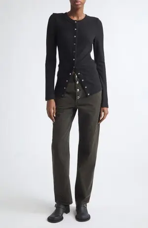 Eckhaus Latta Scrunch Cardigan