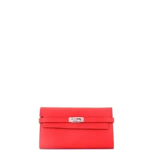 Hermès Kelly Wallet Epsom Long - Red