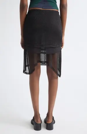 Eckhaus Latta Gossamer Midi Skirt
