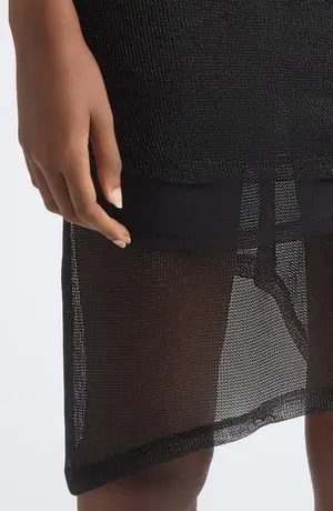 Eckhaus Latta Gossamer Midi Skirt