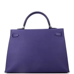 Hermès Kelly Handbag Epsom With Palladium Hardware 35