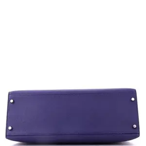 Hermès Kelly Handbag Epsom With Palladium Hardware 35
