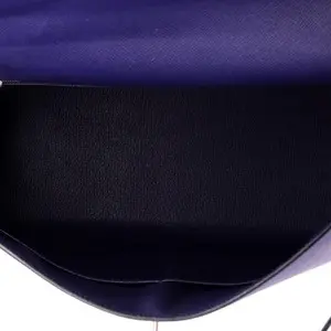Hermès Kelly Handbag Epsom With Palladium Hardware 35