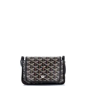 Goyard Plumet Clutch Wallet Coated Canvas - Black