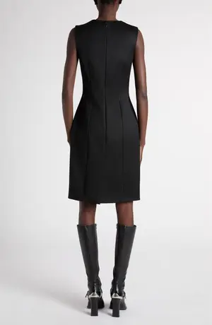 Alexander McQueen Sleeveless Wool Dress