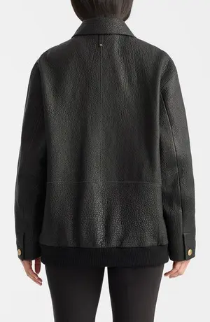 Mackage Rosemary Pebbled Leather Jacket