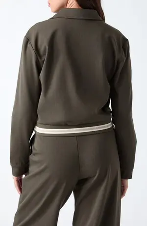 Guess Goliarda Full Zip Jacket - Medium Brown