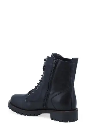 Miz Mooz Amirah Lace-up Platform Bootie - Black