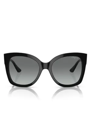 VOGUE Vo5338s 54mm Square Sunglasses - Black/grey Gradient