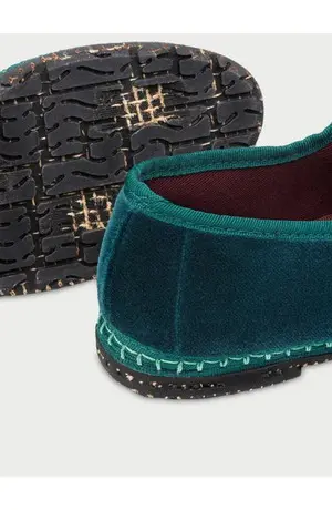 FLABELUS Leonor Mary Jane Flat - Green