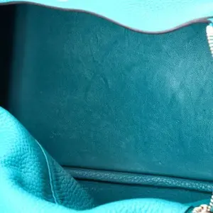 Hermès Lindy Bag Clemence 30 - Blue