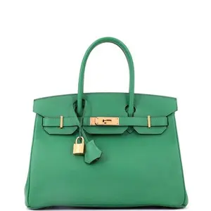 Hermès Birkin Handbag Epsom With Gold Hardware 30