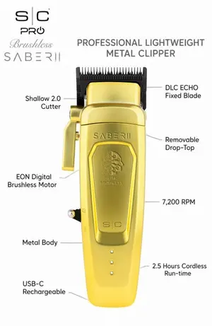 STYLECRAFT Saber 2 Professional Cordless Hair Clipper