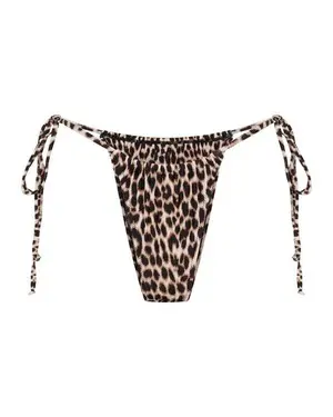 VACAY SWIMWEAR Rio Bikini Bottom - Leopard