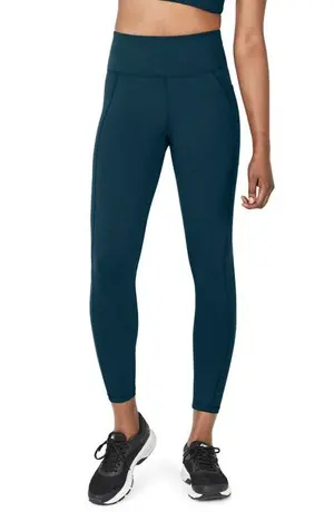 Sweaty Betty Super Sculpt High Waist Yoga Pocket Leggings - Beetle Blue