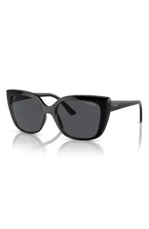 VOGUE Vo5337s 53mm Square Cat Eye Sunglasses