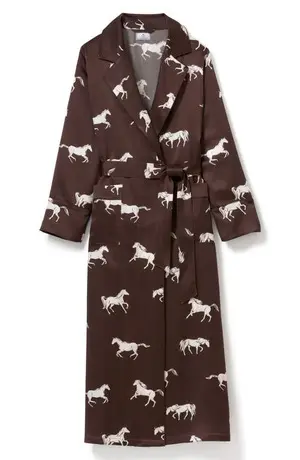PETITE PLUME Highgrove Silk Robe