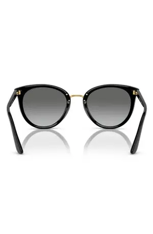 VOGUE Gradient Butterfly Sunglasses - Black/grey Gradient