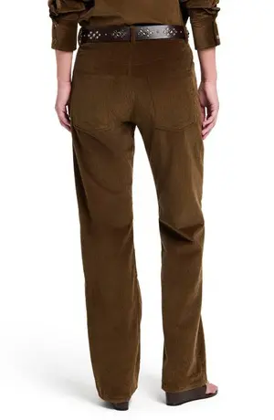 TWP Kent Straight Leg Corduroy Pants