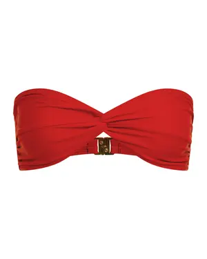 VACAY SWIMWEAR Positano Swim Top Cincinnati Red