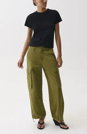 PISTOLA Petra Wide Leg Cargo Pants