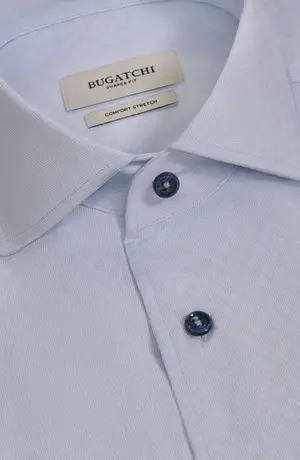 Bugatchi Alvin Shaped Fit Check Button-up Shirt