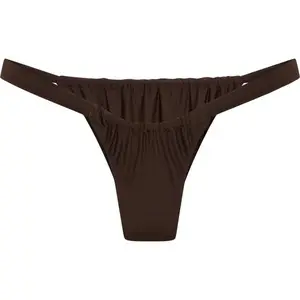 VACAY SWIMWEAR Rhodes Swim Bottom Chocolate