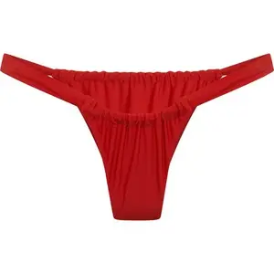 VACAY SWIMWEAR Rhodes Swim Bottom Cincinnati Red