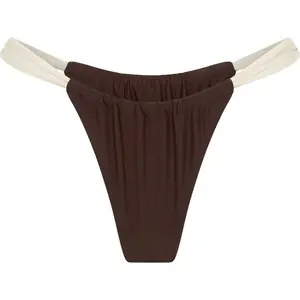VACAY SWIMWEAR Rhodes Swim Bottom Coconut