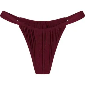 VACAY SWIMWEAR Rhodes Swim Bottom Shiraz