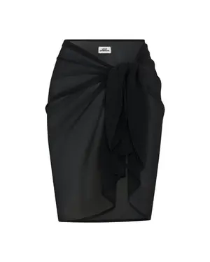 VACAY SWIMWEAR Catalina Sarong Black