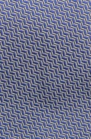 JACK VICTOR Chevron Silk Tie - Royal
