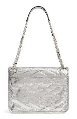 Saint Laurent Medium Niki Leather Shoulder Bag