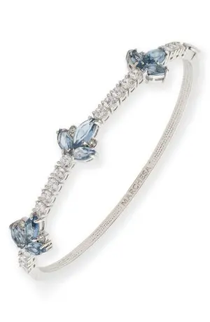 Marchesa Cubic Zirconia Bangle - Blue